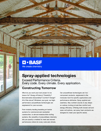 Spray Foam Solutions | BASF SPF